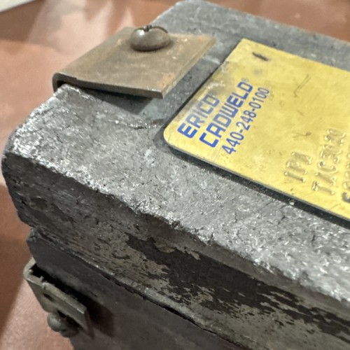 Erico Cadweld Cable Tee Mold TAC3Q2Q Type TA, 4/0 AWG to 500kcmil | eBay