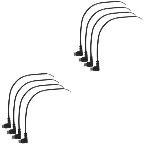 Set of 2 USB Data Cable Usb-c Pigtail Wire Short Extension Extender | eBay