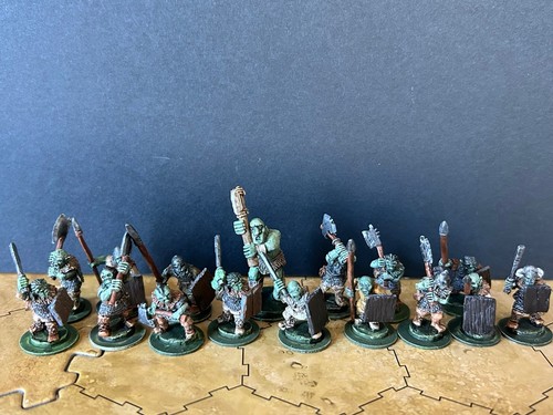 Battle Valor 15mm Fantasy Orc Warband (Orcians) Painted- Metal | eBay