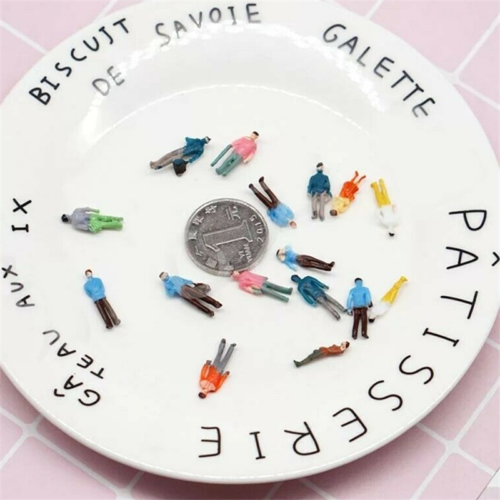 50x People Miniature Little Mini Human Model Figurine Micro Landscape ...