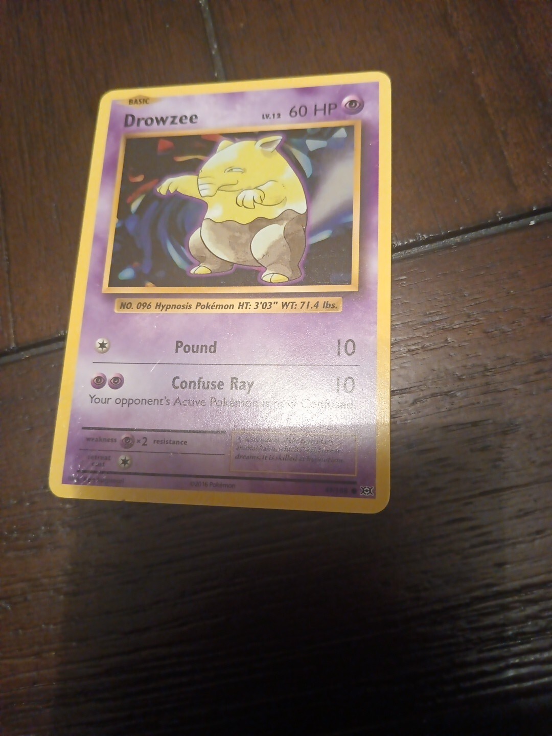 Pokemon Card Drowzee 49/108 Evolution English Set | eBay