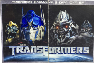 TRANSFORMERS - EXCLUSIVE 2-DISC DVD SET, PREQUEL BEGINNINGS & ORIGINAL ...