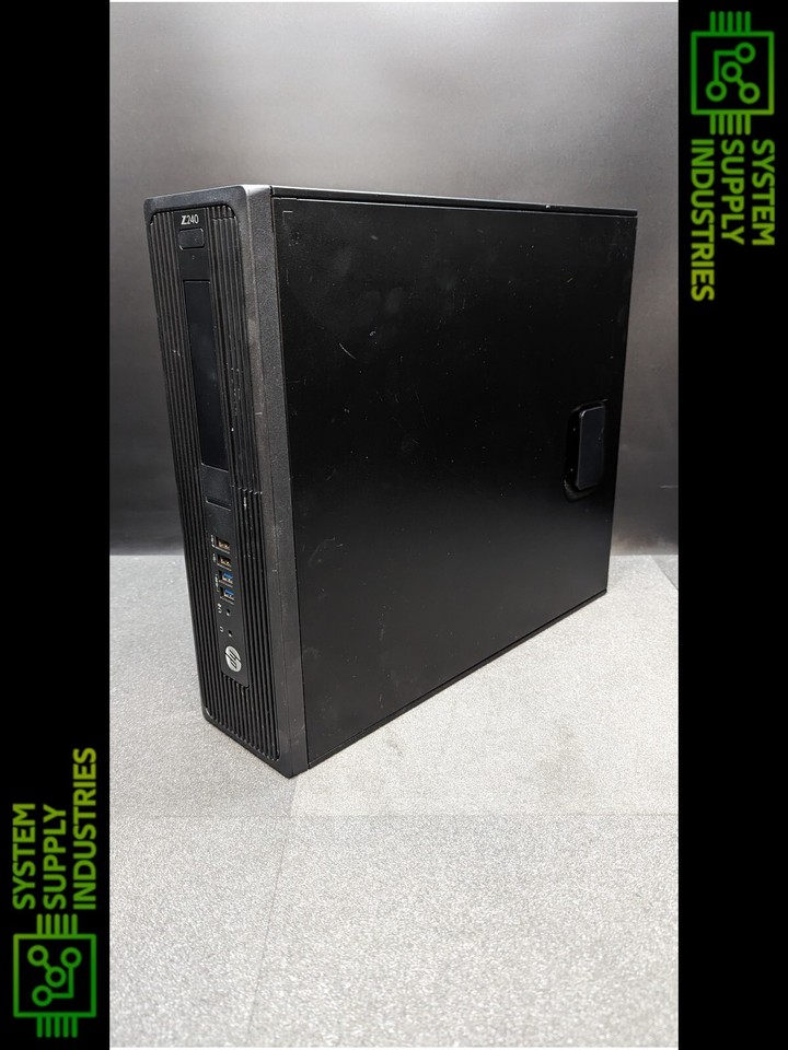 10x HP Z240 SFF - Xeon E3-1230 V5@3.40GHz 4C, 32GB, 200GB SSD +500GB ...