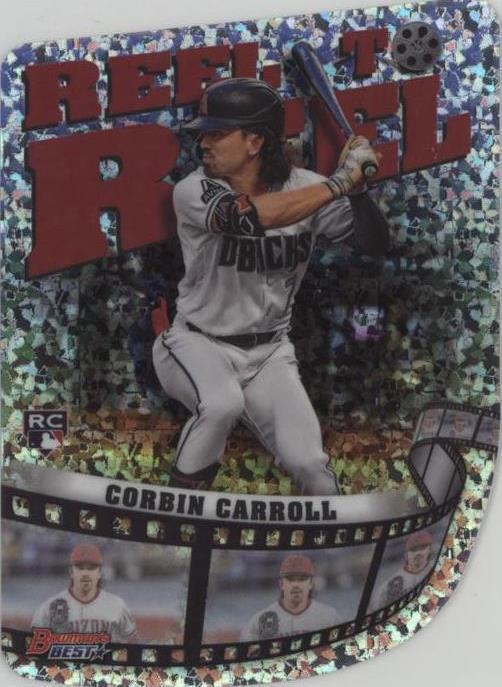 2023 Bowman's Best - Reel to Reel Die-Cuts Corbin Carroll #RR-3 Mini ...