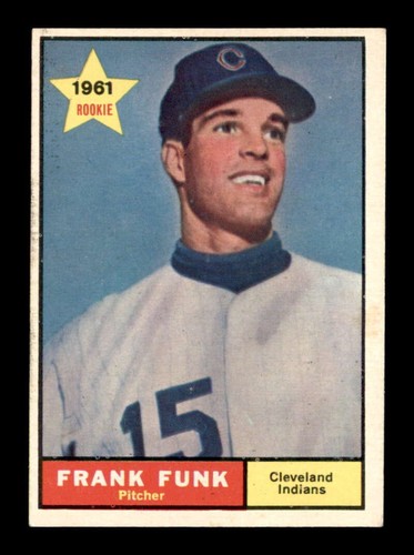 1961 Topps #362 Frank Funk RC EXMT/EXMT+ X3090320 | eBay