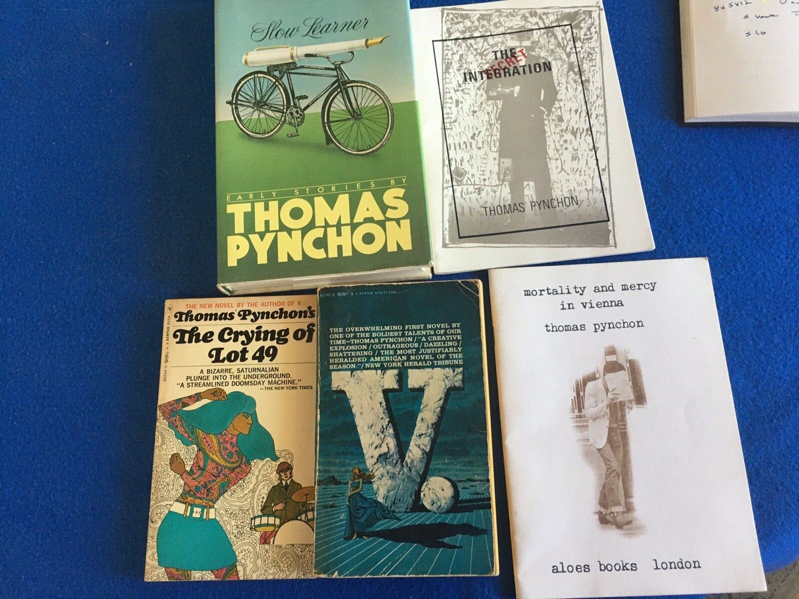 Thomas Pynchon - Lot of 5 - First/Limited Edition's - See Photos | eBay