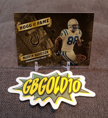 2003 Playoff Hogg Heaven Hogg of Fame /500 Marvin Harrison #HF-10 HOF ...