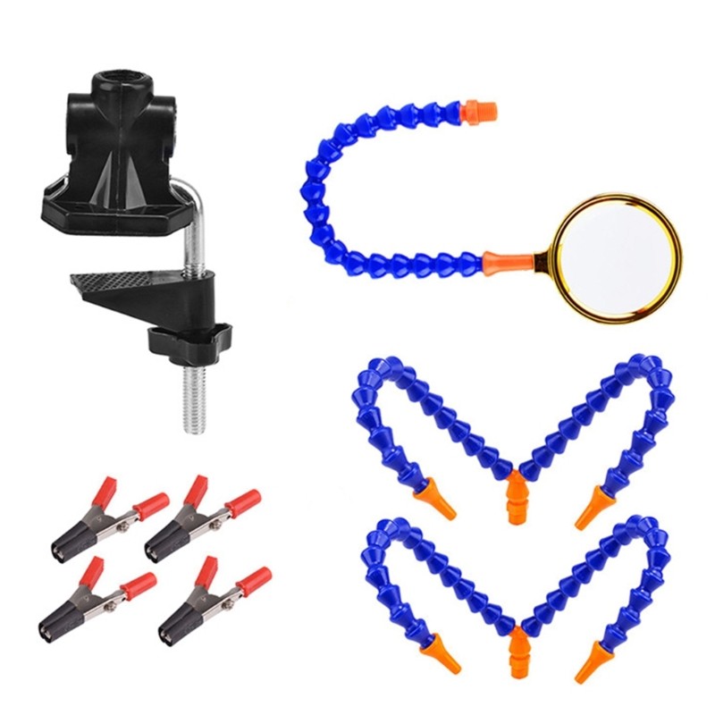 5 Arms Soldering Helping Hand Tool Third Hand Soldering Stand Welding ...