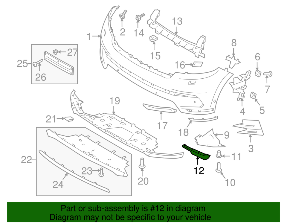 Genuine Land-Rover Deflector LR111538 | eBay