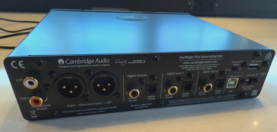 Cambridge Audio DacMagic Plus D/A converter high-resolution sound ...
