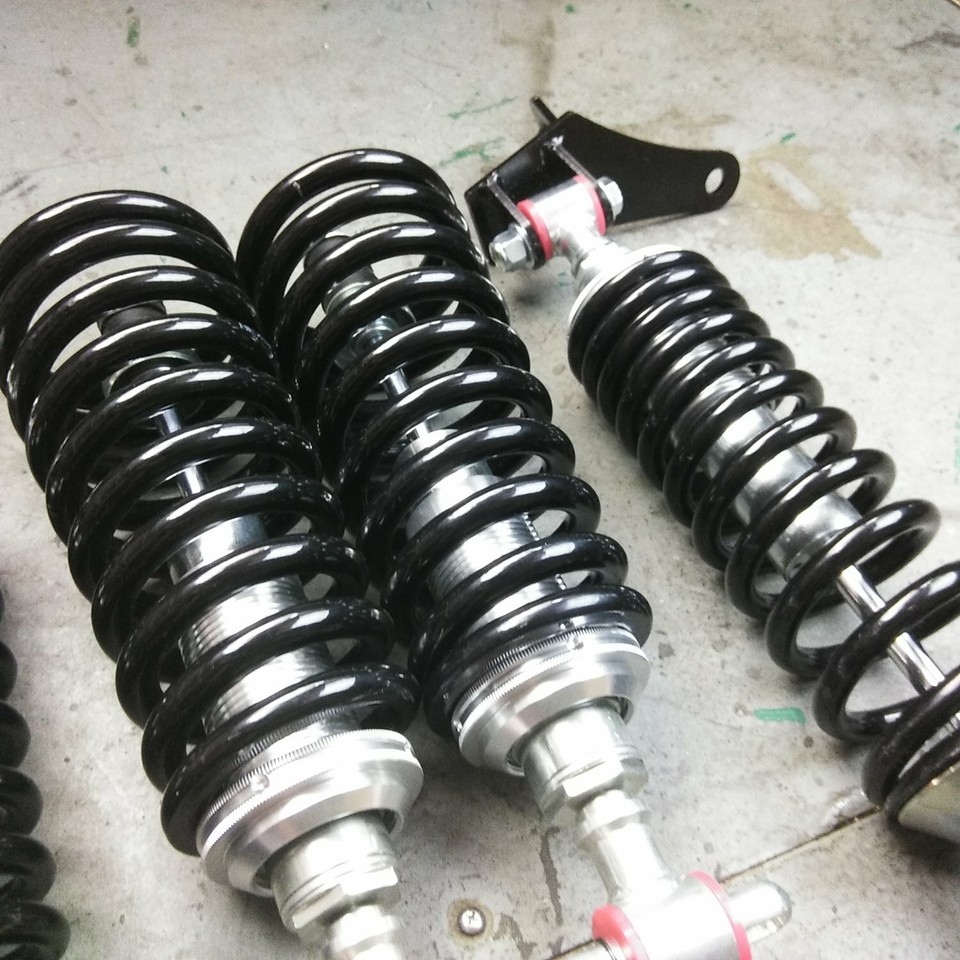 1978-88 GM G-Body 500lb Front/ 230lb Rear Coilover Conversion Kit ...
