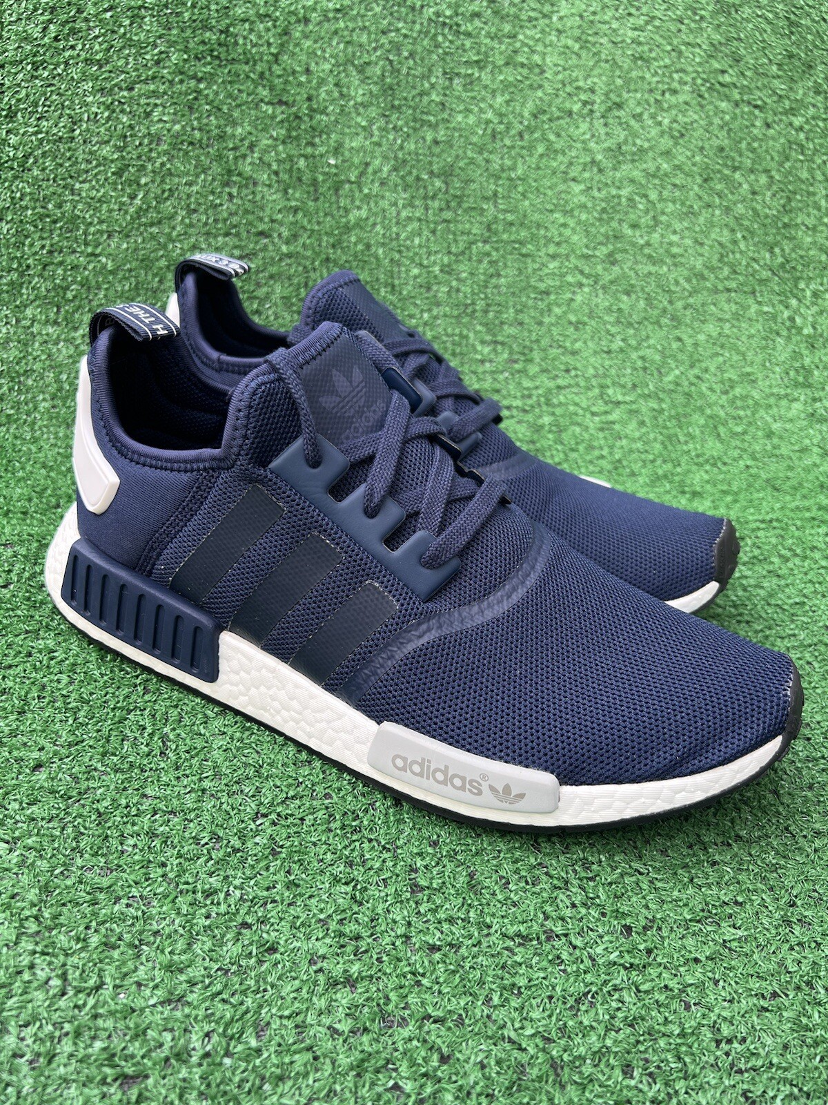 Adidas NMD R1 Collegiate Navy Mesh Men’s Size 12 S79161 Pre-owned No ...