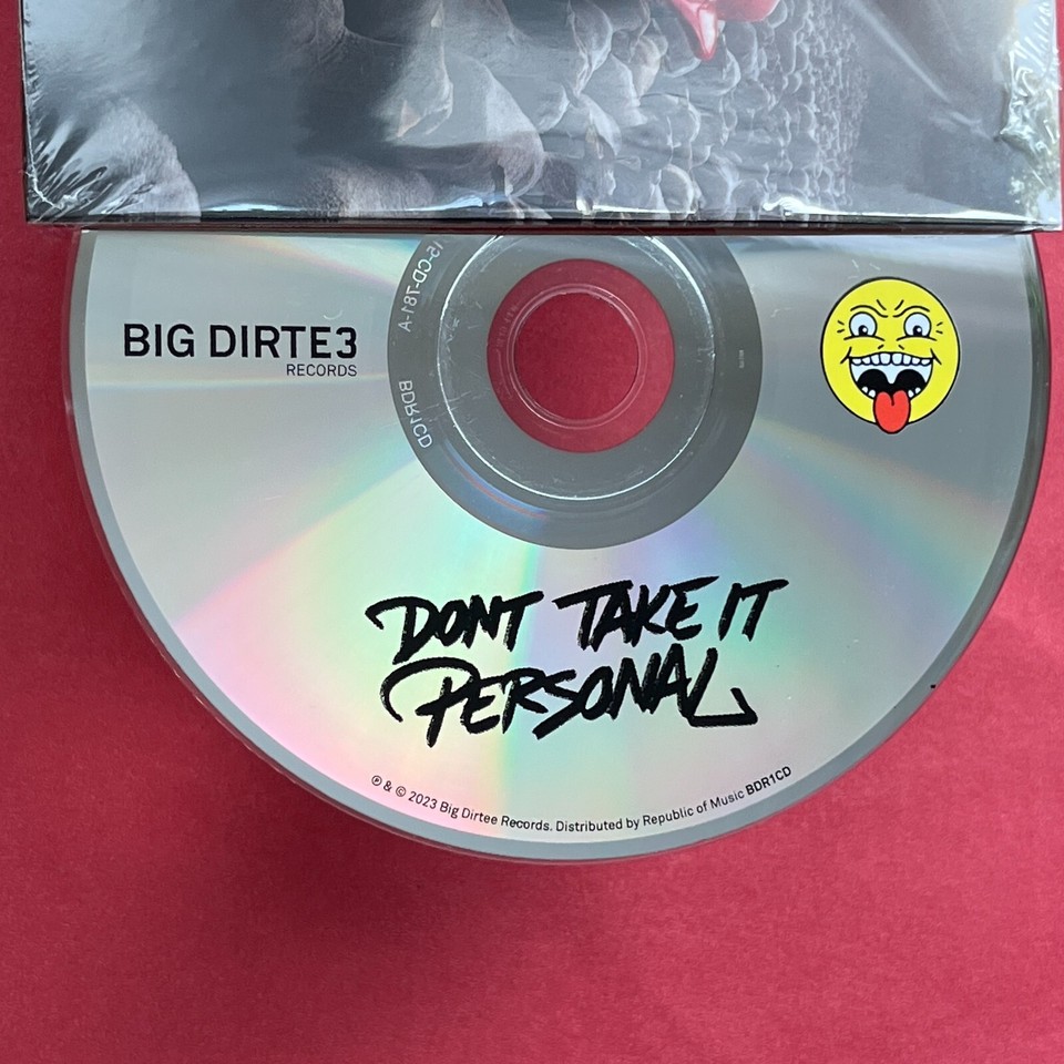 Dizzee Rascal - Don't Take It Personal - Limited Signed CD Deluxe ...