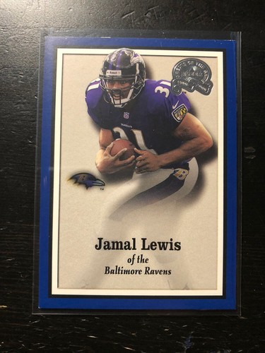 2000 Fleer Greats Of The Game Jamal Lewis /1500 Rookie #103 Card Ravens ...