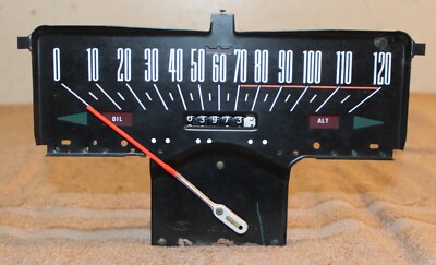 1969 1970 Ford Custom Galaxie 500 XL LTD Convert ORIG DASH SPEEDOMETER ...