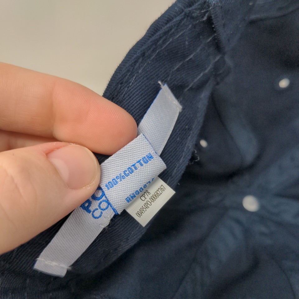 CDM Smith Strapback Hat Blue One Size Adjustable Embroidered Port ...