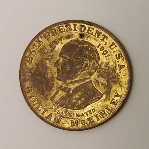 William McKinley 25th President Coin Medal Token 25mm | eBay