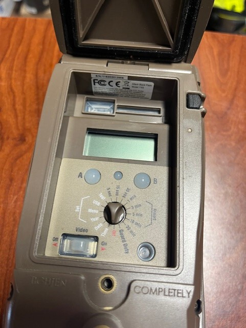 Cuddeback Attack Black Flash Trail Camera 5 MP Brown (1163) | eBay