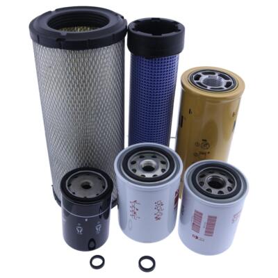 Maintenance Filter Kit for Cummins Engine 4B3.9 Case SkidSteer Loader ...