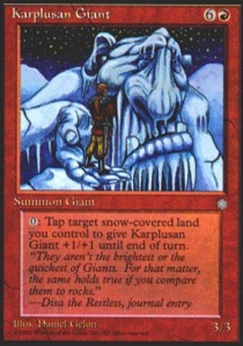 Karplusan Giant NM, English MTG Ice Age | eBay