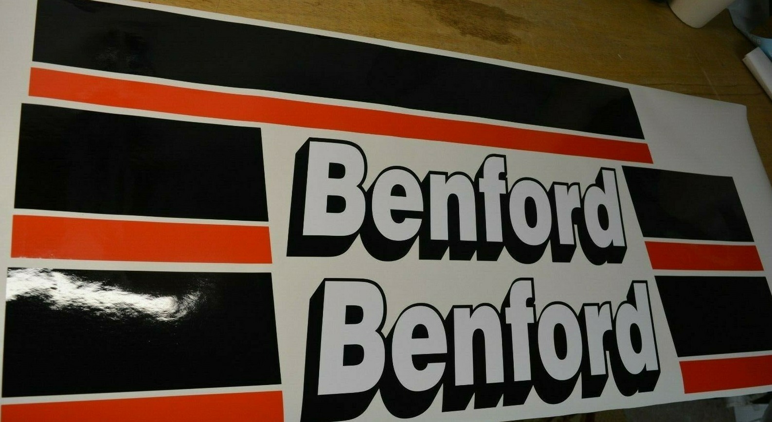 Best Quality vinyl BENFORD TEREX Dumper stickers decals for 2000 300 ...
