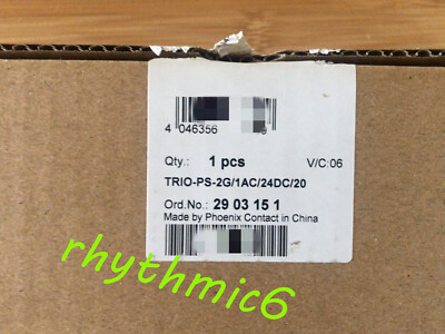 PHOENIX TRIO-PS-2G/1AC/24DC/20 2903151 Brand New power supply Fast ...