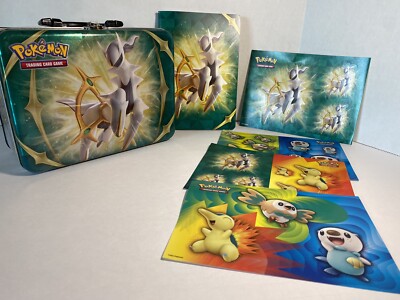 Pokémon Spring Collector Tin Box 2022 with Original Notebook and ...