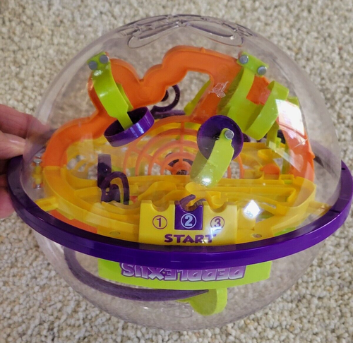Original Perplexus 3D Maze Brain Teaser Puzzle Ball Labyrinth Globe ...