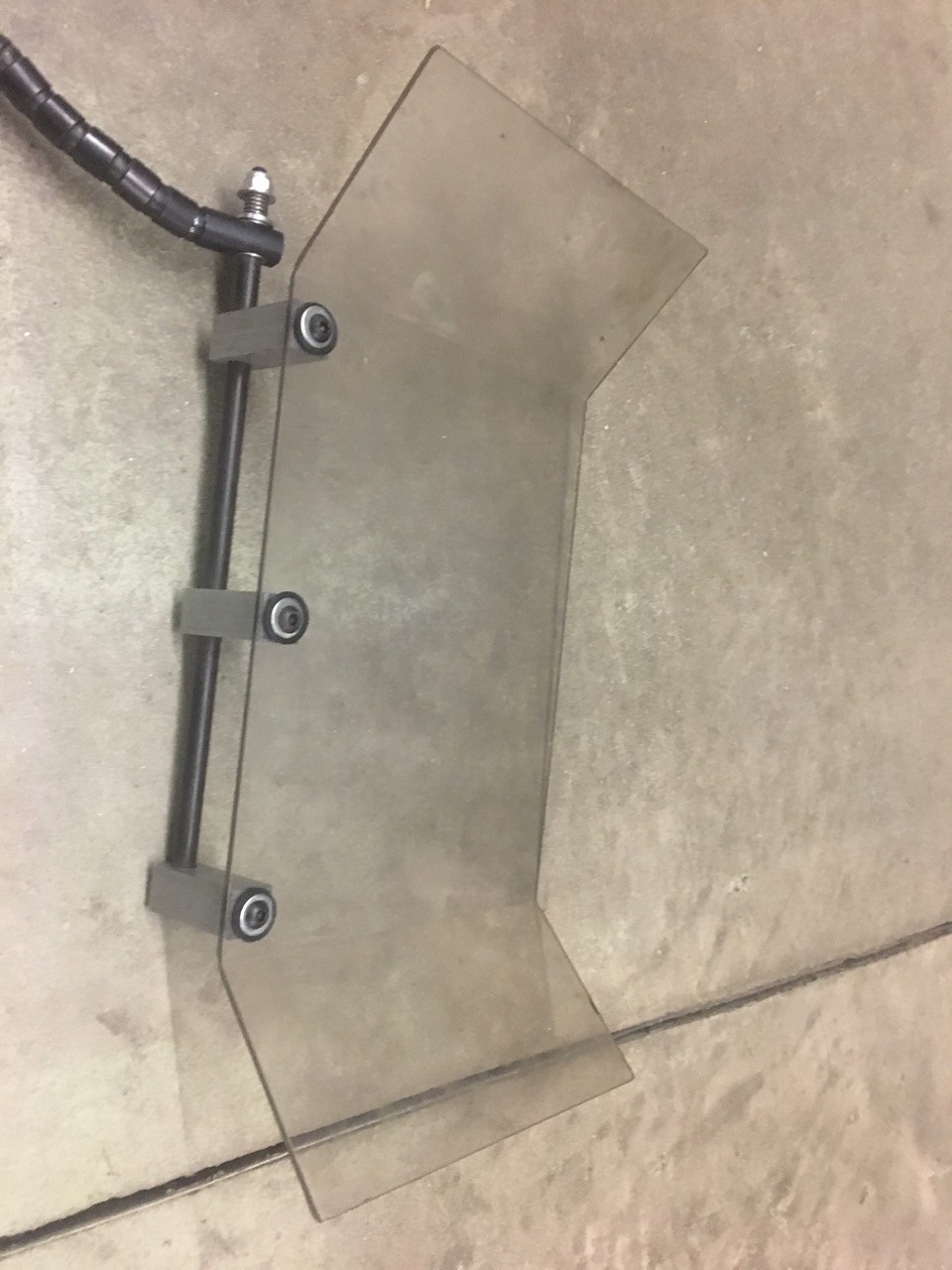 Flexbar Milling Machine Guards; Type: Visor Guard with Base, Plexiglass ...