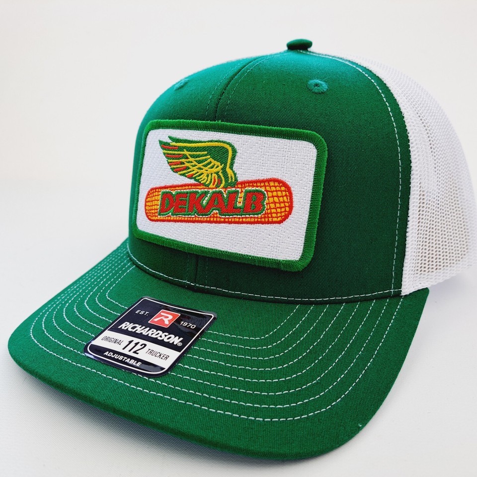 Dekalb Flying Corn Patch Richardson 112 Trucker Cap Hat Mesh Snapback ...