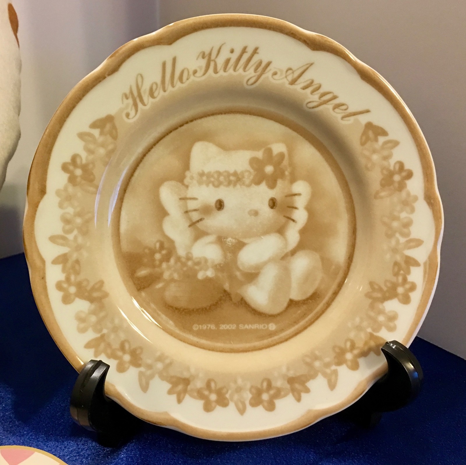 VINTAGE 2002 SANRIO HELLO KITTY PLATE-ship free | eBay