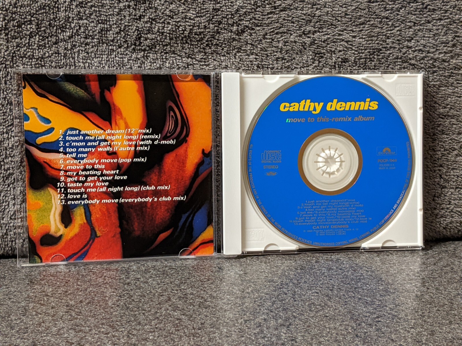 Cathy Dennis Move to This Remix Album Japan CD W/obi Pocp-1144 for sale ...