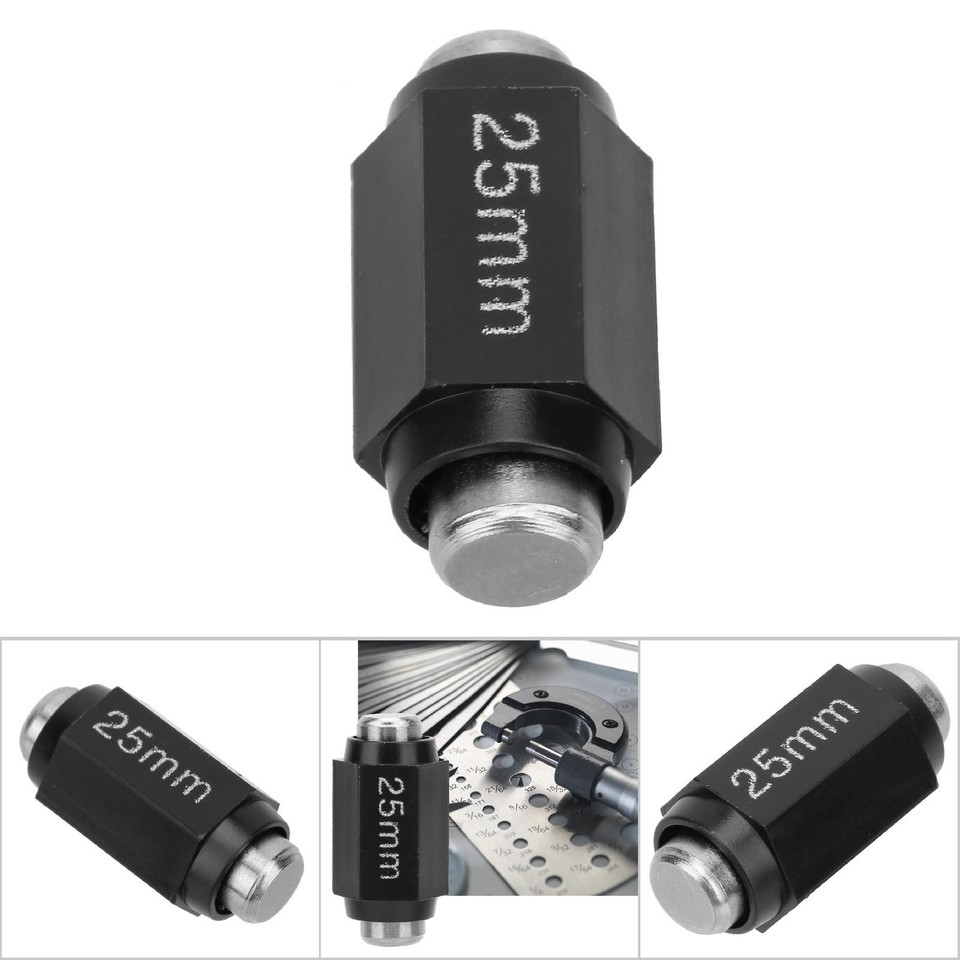 25mm Stainless Steel Outside Micrometer Calibration Block Rod Bar ...