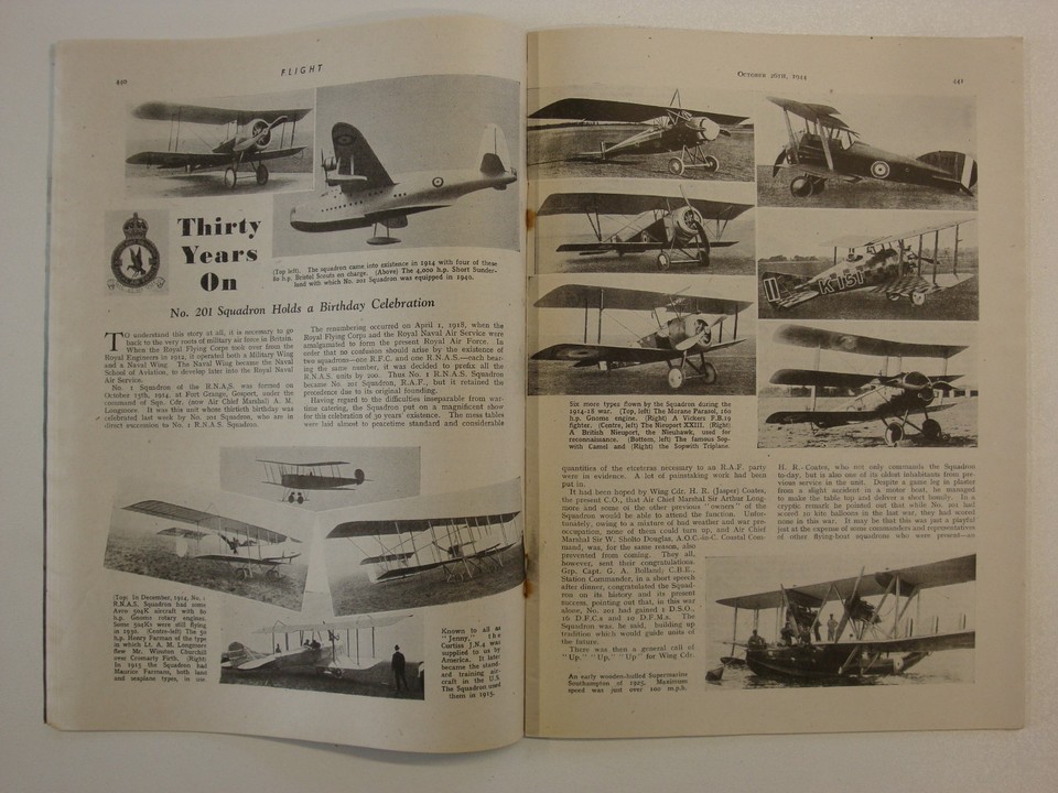 3 Original Magazines: Target Germany, Flight 26 Oct 1944 & Aeroplane 12 ...