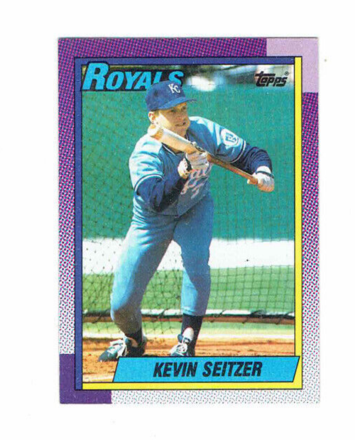Kevin Seitzer Kansas City Royals 3B #435 Topps 1990 #Baseball Card | eBay
