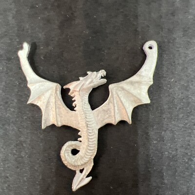 Pewter Dragon Pendant By Ron Landis GMM | eBay