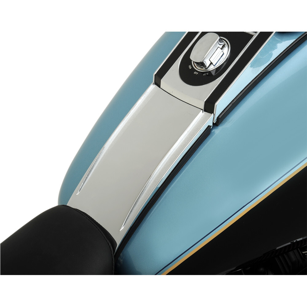 Drag Specialties Lower Dash Panel - ABS Construction with Chrome Finish ...