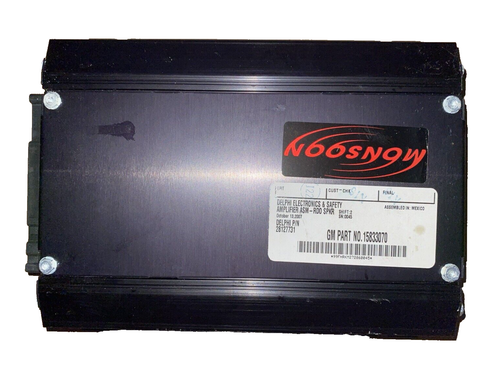2006-2009 Pontiac G6 OEM Monsoon Amplifier 15833070 for sale online | eBay