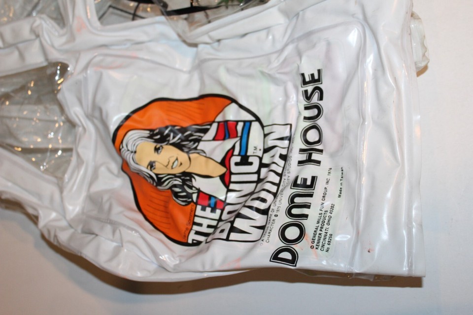 1976 Kenner Bionic Woman Dome House w/ Box Inflatable Six Million ...