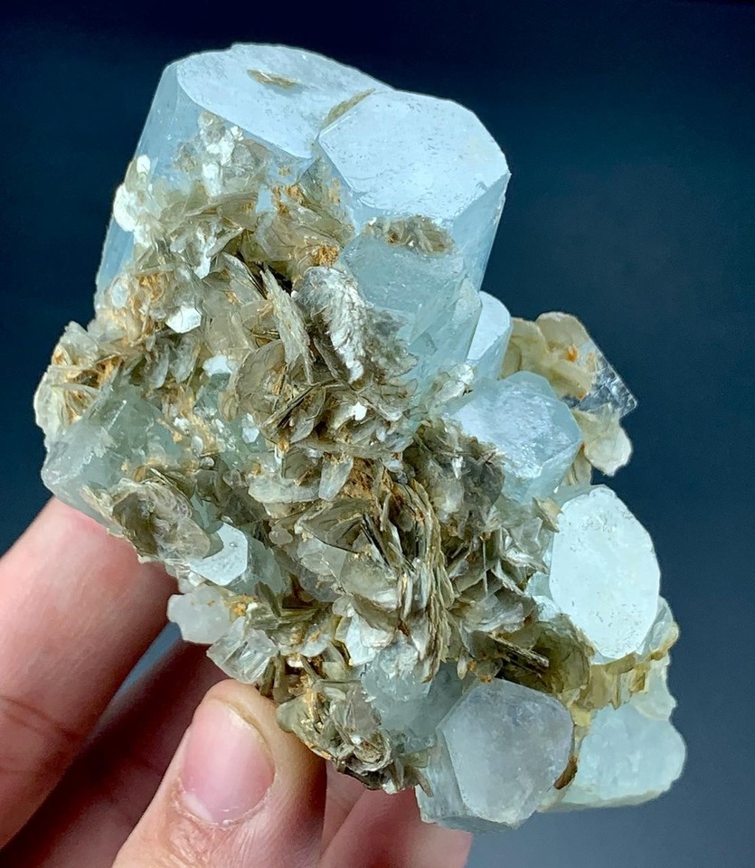 789 Carat Beautiful Aquamarine Bunch Crystal Specimen From Pakistan | eBay