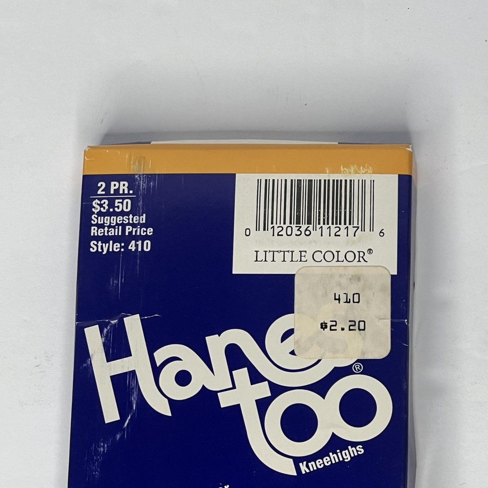 Hanes Too Knee Highs Little Color One Size Sheer Nylon Hosiery ...