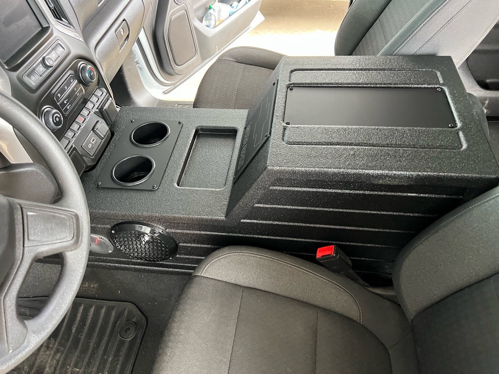 Chevy Silverado Gmc Sierra Crew Cab 19-22 Center Console Subwoofer Box ...