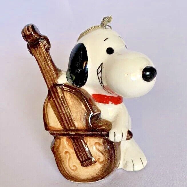 Snoopy With A Bass