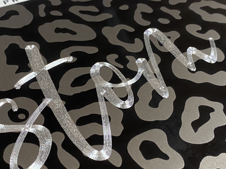 Engraved Custom Personalized Name Leopard Car Tag Diamond Etched ...