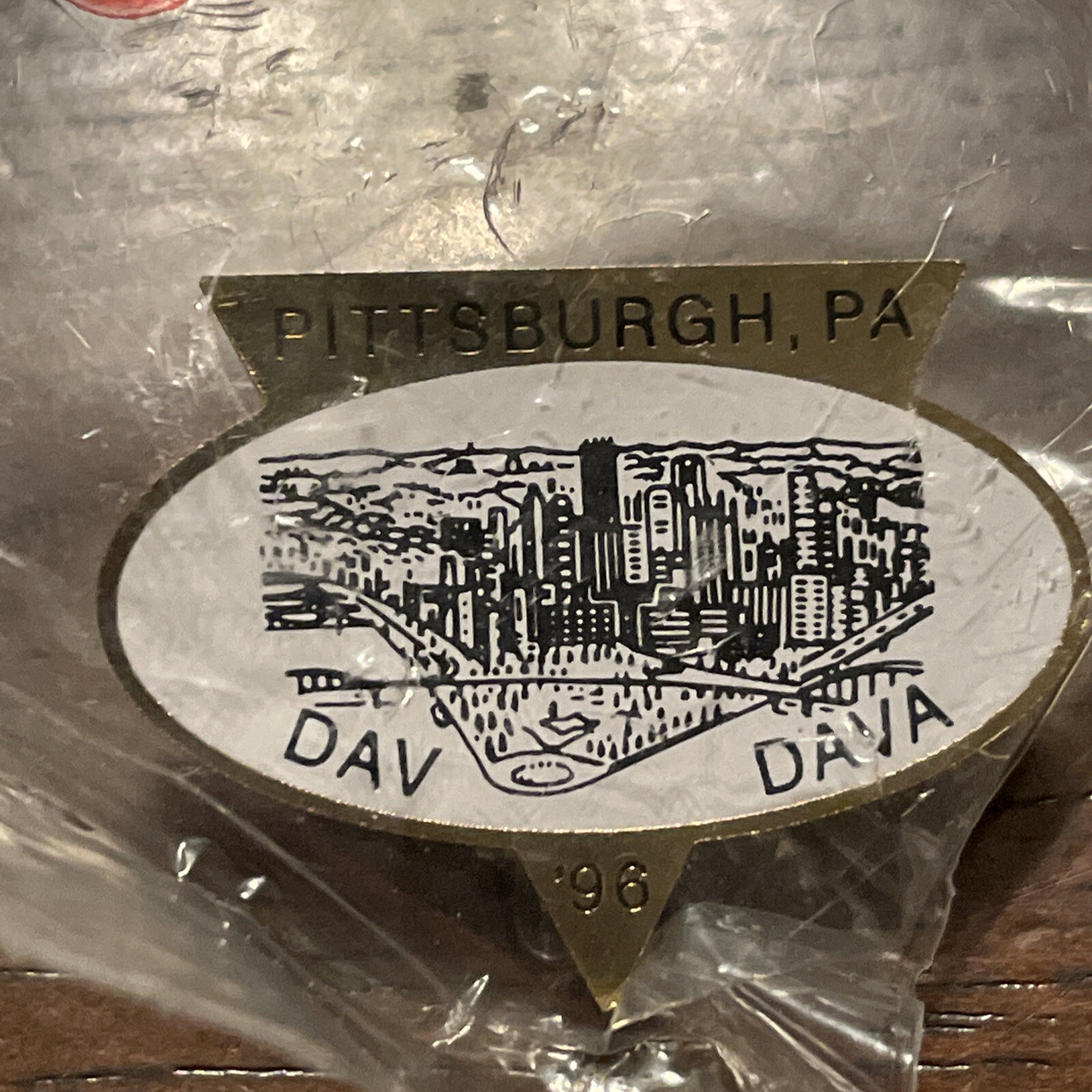 Disabled American Veterans DAV Pin Pittsburgh Pennsylvania | eBay