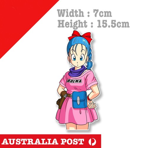 Bulma Dragon Ball Z Laptop , Car Decal Sticker | eBay Australia