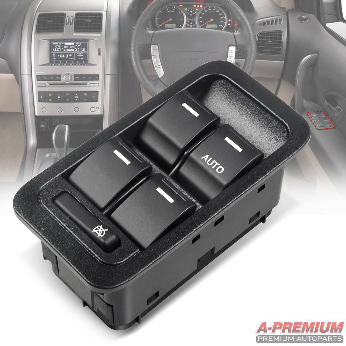 1x Master 3x Single Window Switch for Ford Territory SX SY SZ 2004-2014 ...