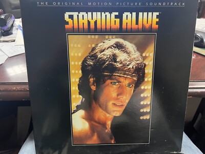 Staying Alive Soundtrack Various Artists LP 1983 RSO 4228132691 ...