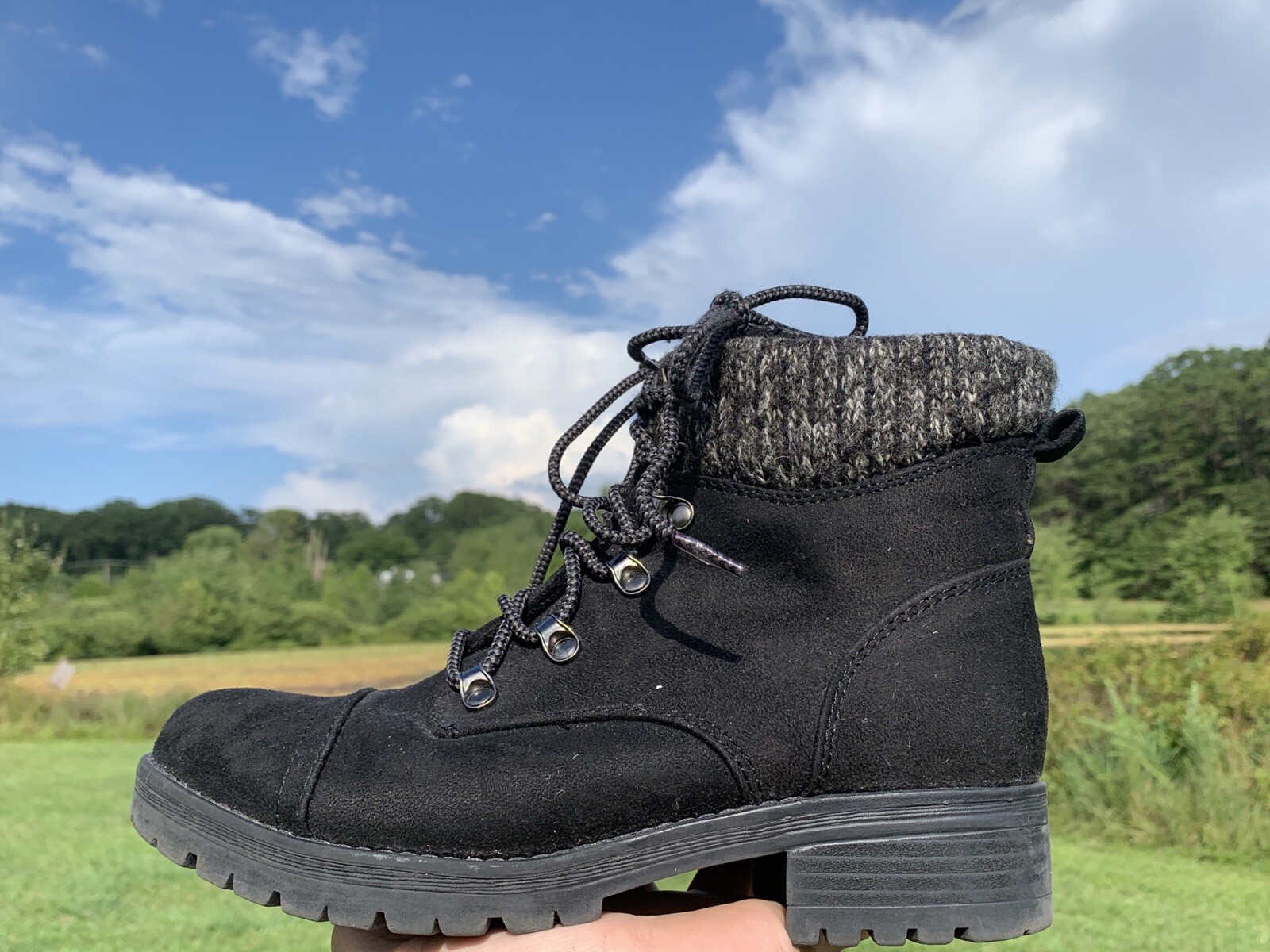 UNIVERSAL THREAD Goods Co Sock Tip Chukka Boots Hiking Shoes Size 7.5 ...