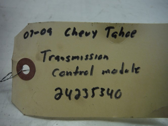 2007-2009 CHEVY TAHOE TRANSMISSION CONTROL MODULE 24235340 OEM | eBay